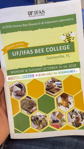 UF/ IFAS BEE COLLEGE 2018 – The Native Guy